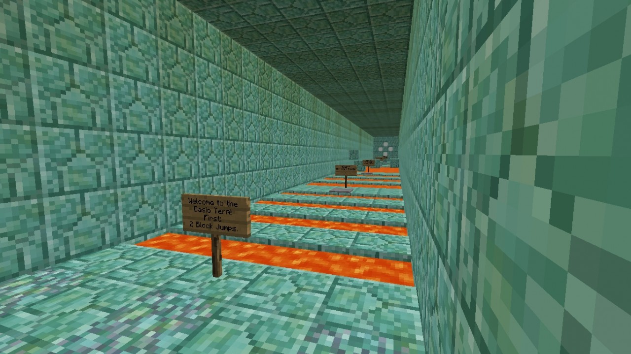 How To Parkour - A Lesson in Parkour Minecraft Map