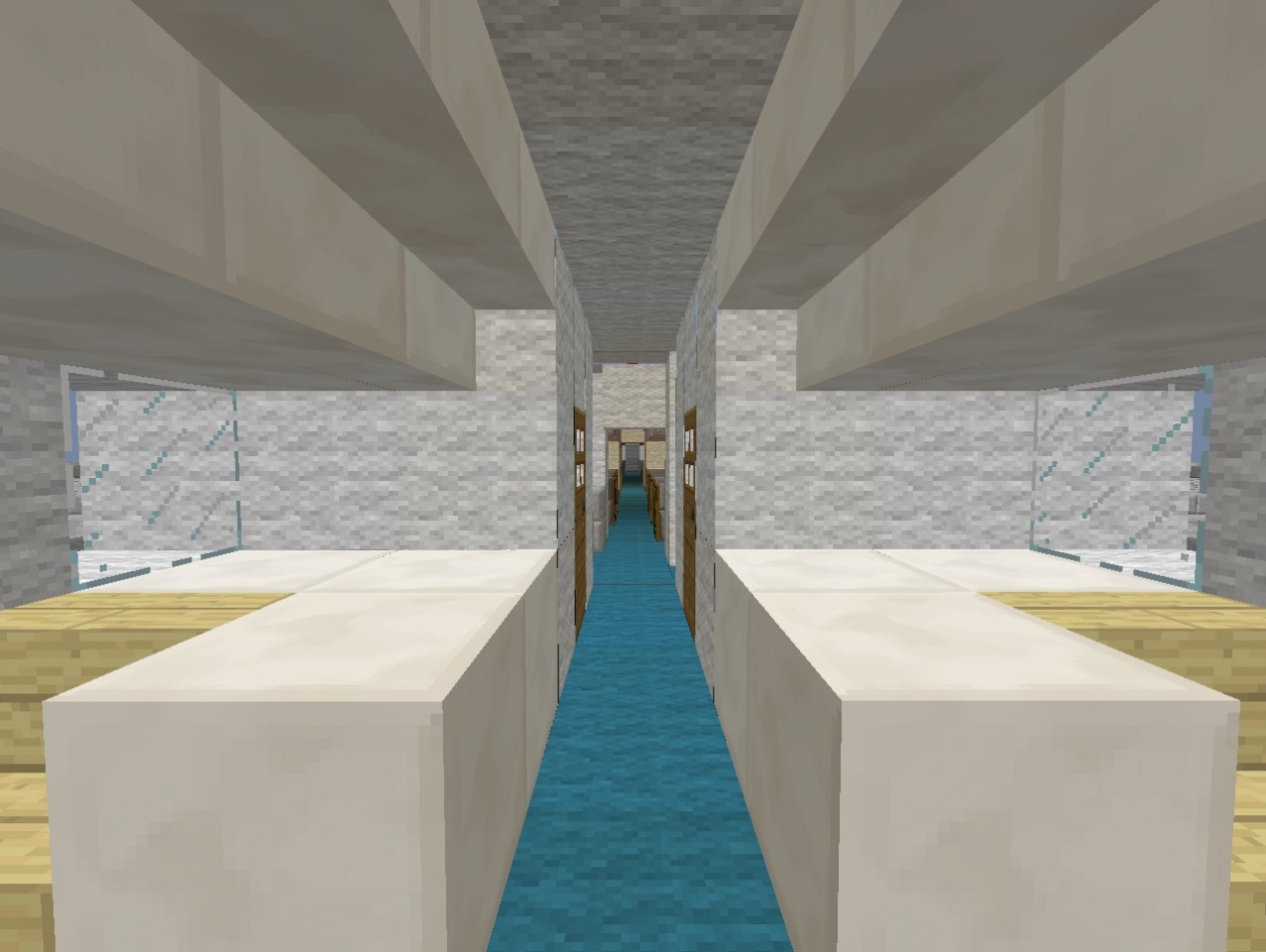 Boeing 757 Minecraft Map