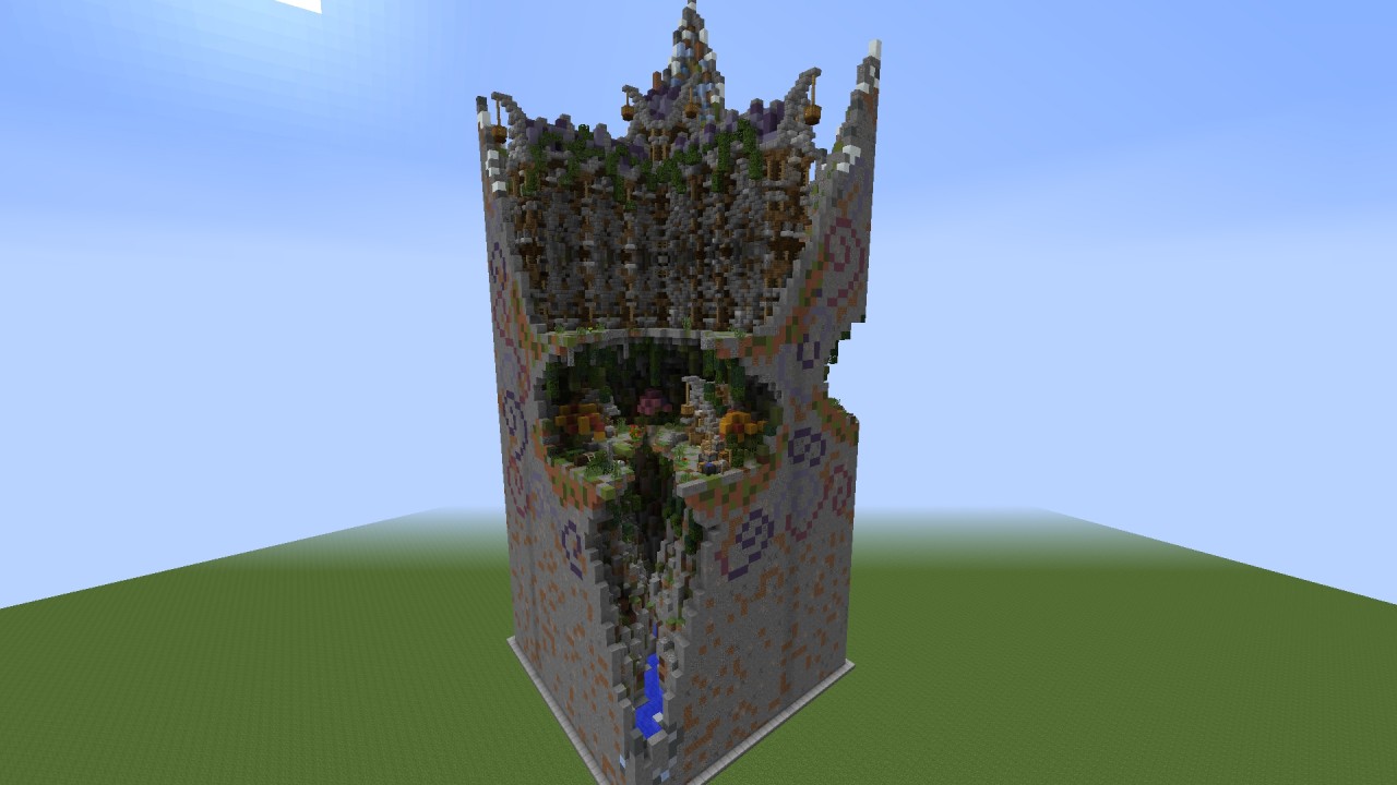 35x35 Medieval/Fantasy Vadact Plot Minecraft Map