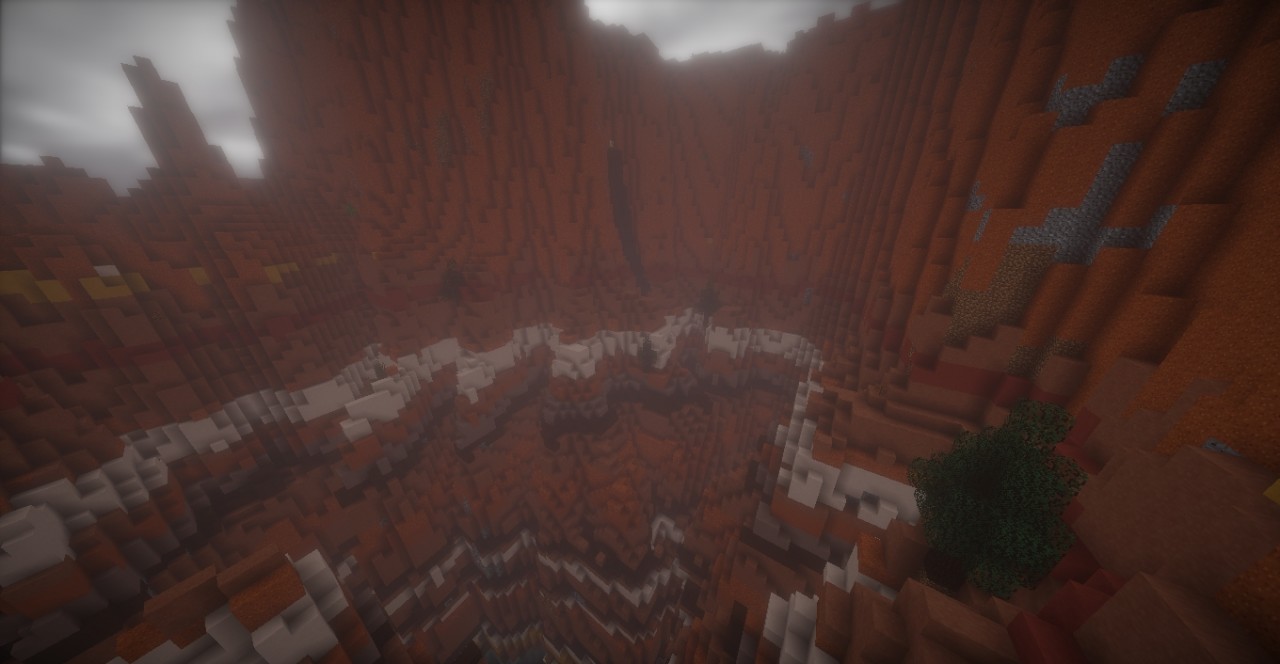 Zion Narrows Canyon Minecraft Map