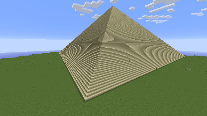 Huge Pyramid! Minecraft Map