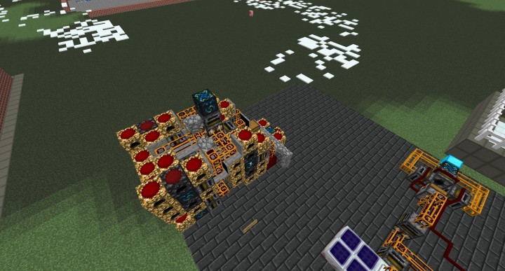 Epic Nuclear Power Plant with tekkit Minecraft Map