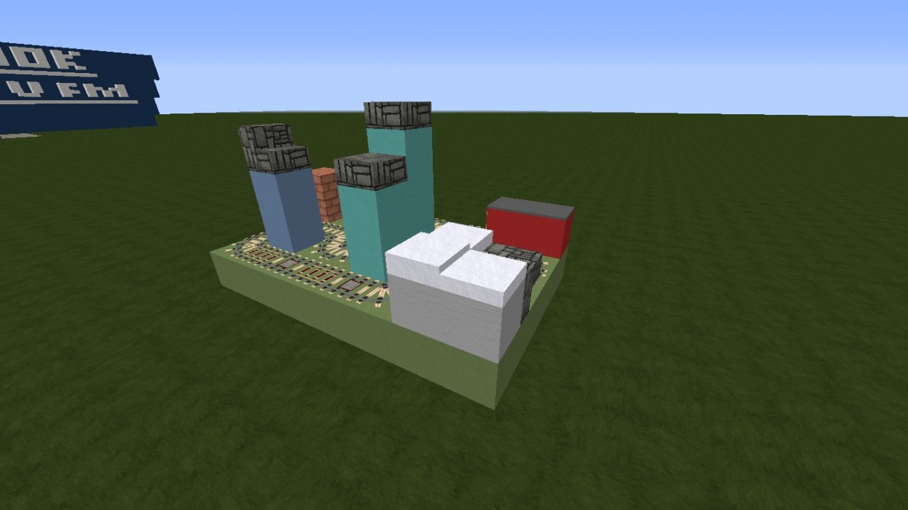 Model railways for minecraft Minecraft Map