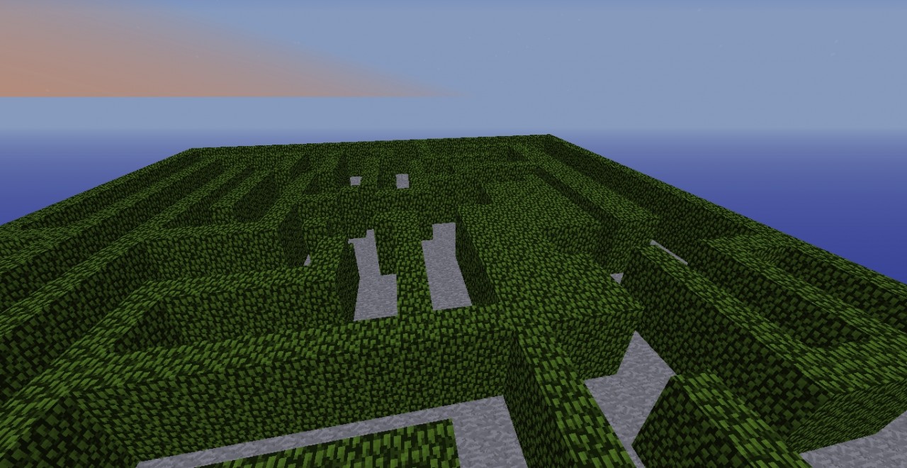 THE MURDER MAZE Minecraft Map