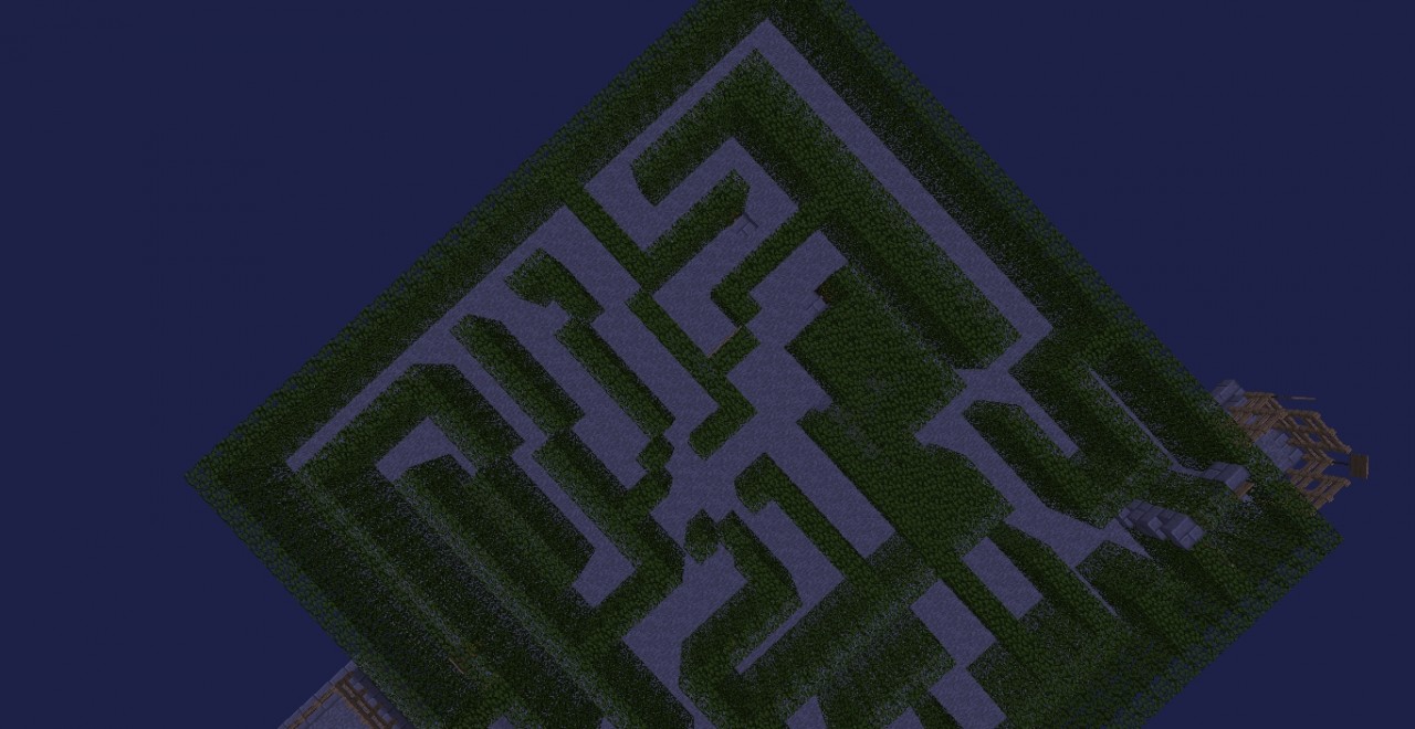 THE MURDER MAZE Minecraft Map