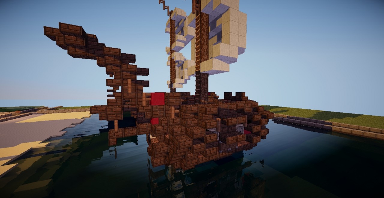 Twin Ships! - Fierce Glider, Eagles Beak! Minecraft Map