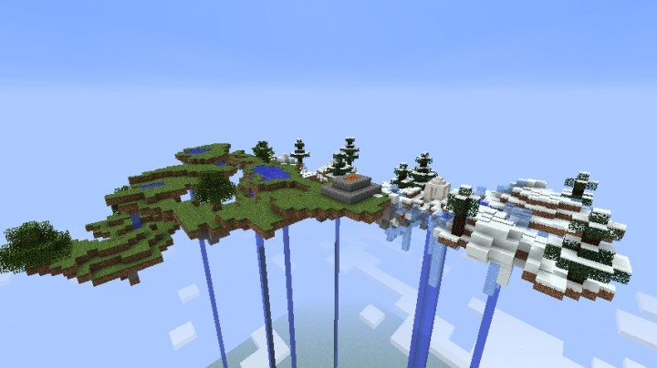 Floating Islands WIP Minecraft Map