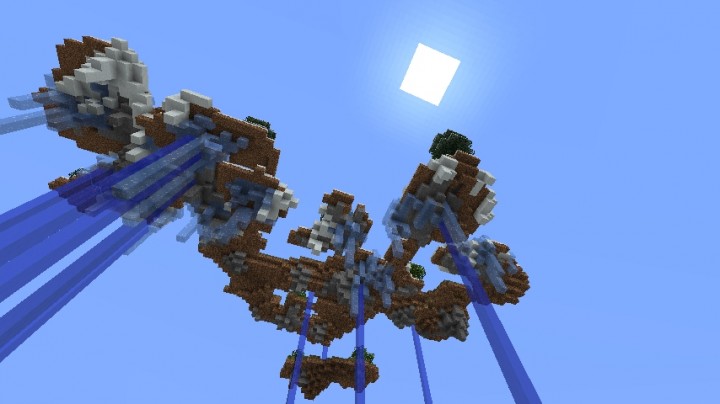 Floating Islands WIP Minecraft Map