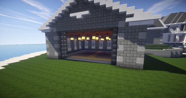 Stone Mansion Minecraft Map