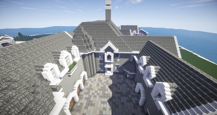 Stone Mansion Minecraft Map