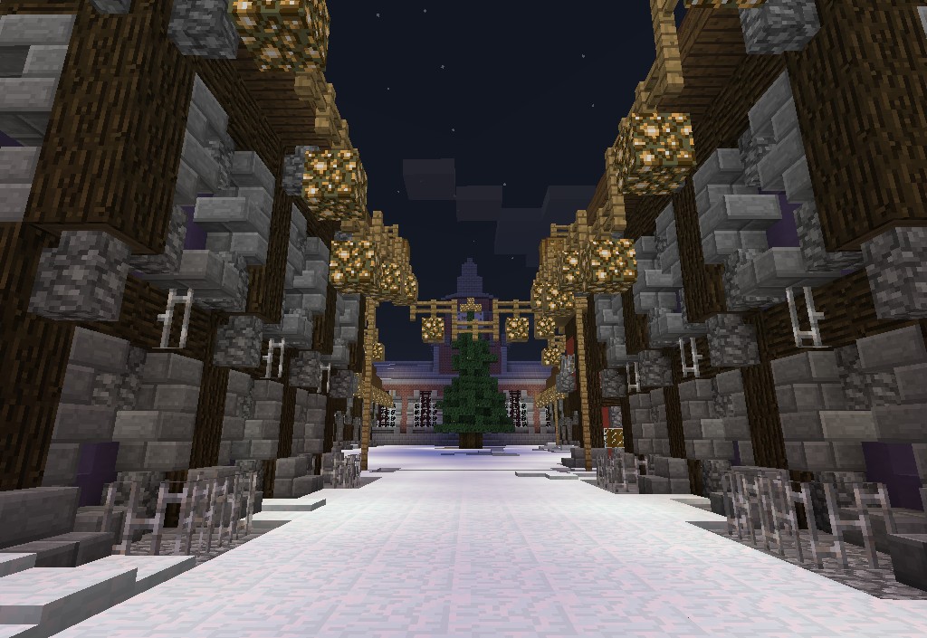 Winter Village Minecraft Map