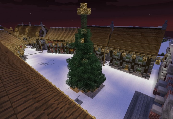 Winter Village Minecraft Map