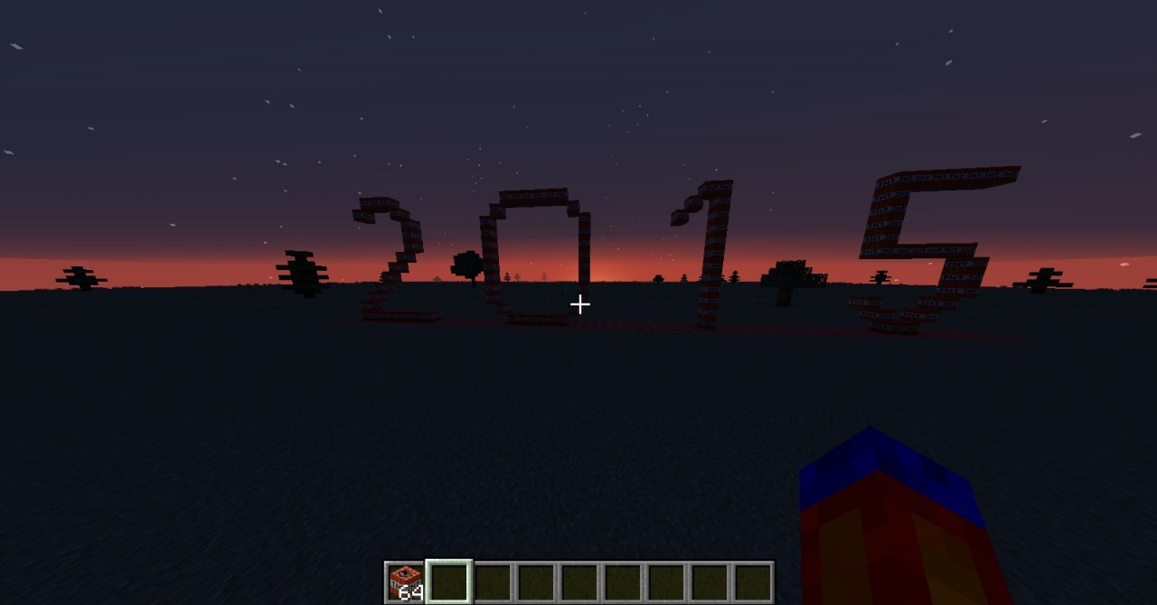 Almost newyear Happy Newyear 2015 Minecraft Map