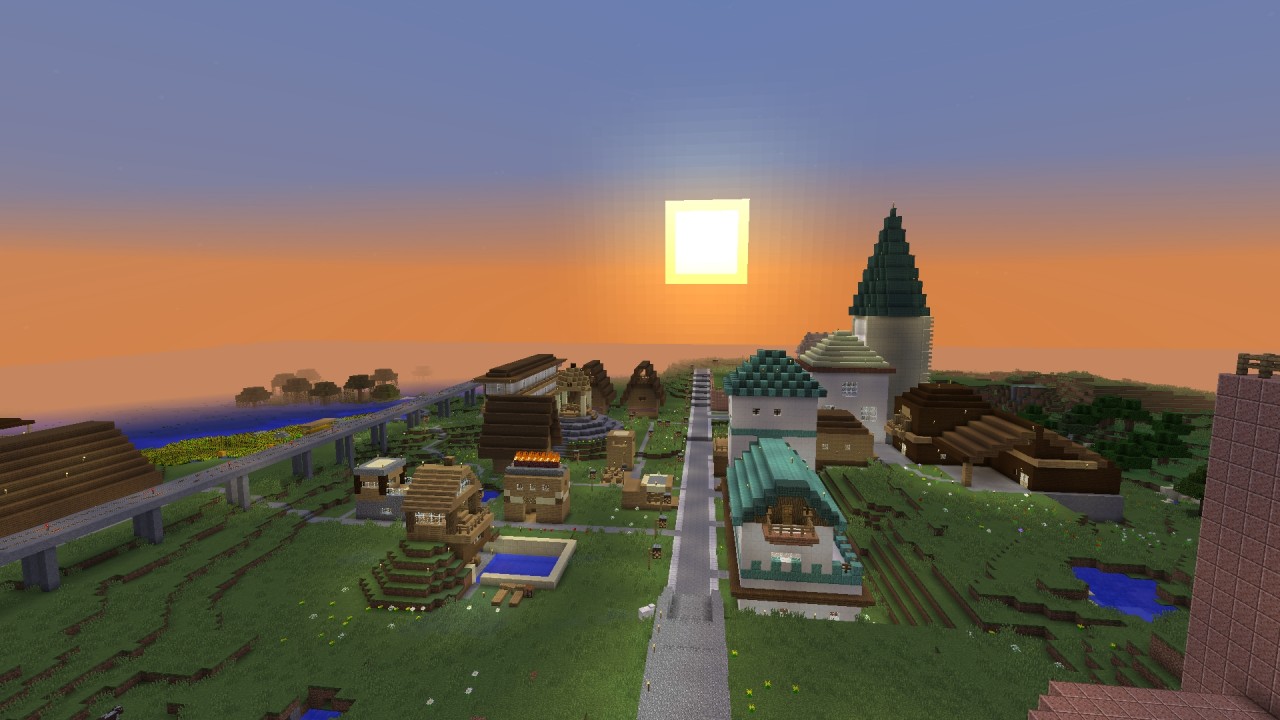 Railway ver_1.0 Minecraft Map