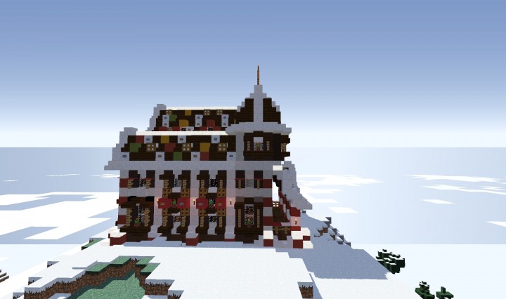 Gingerbread House Minecraft Map