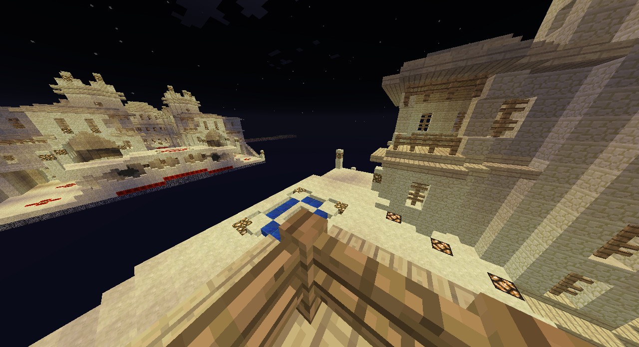 Sandstone Map for MineHut WarZone Minecraft Map