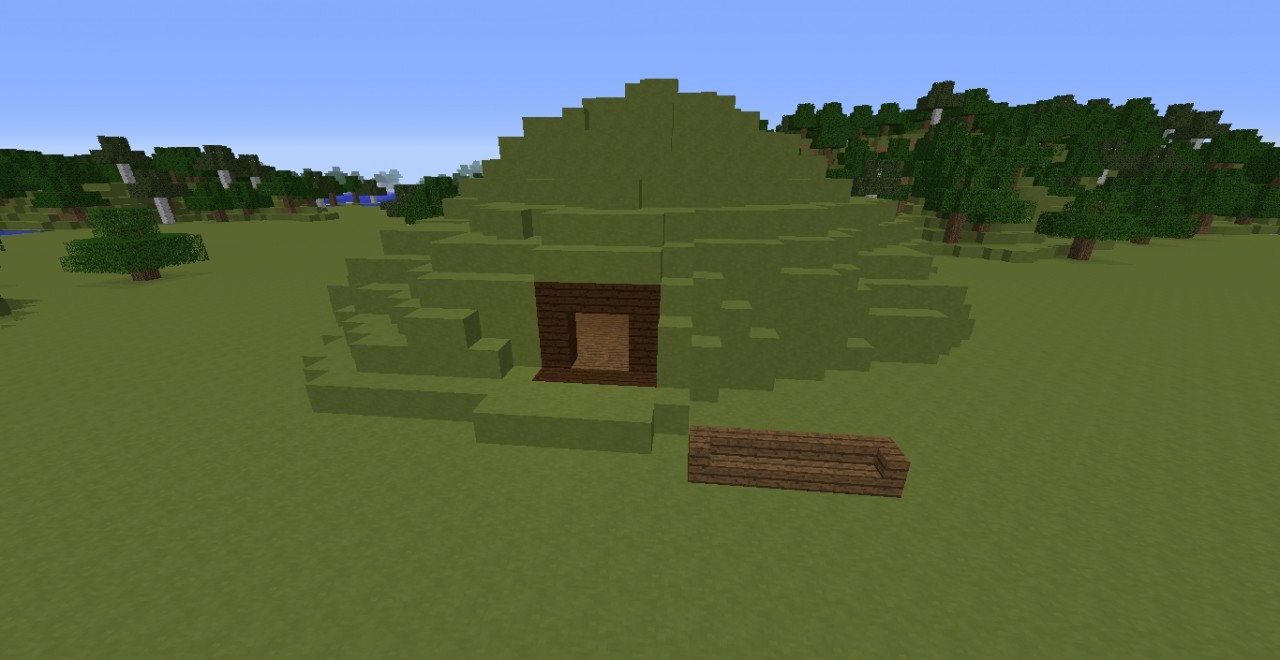 Customizable Hobbit Hole Minecraft Map
