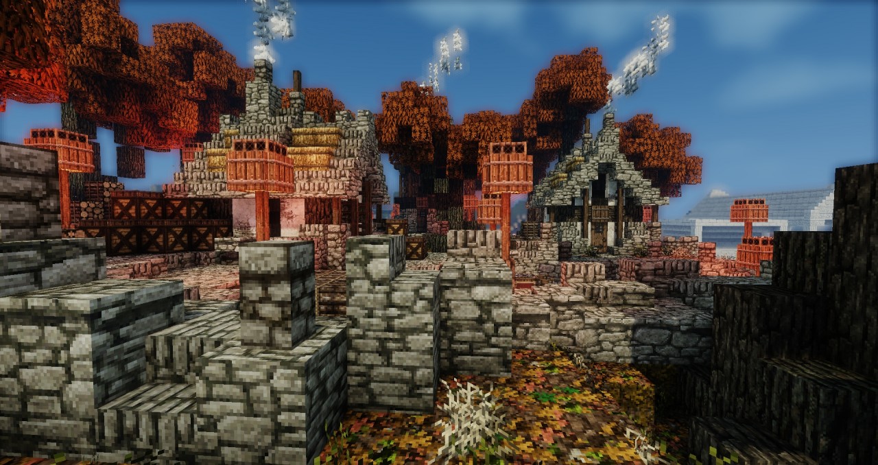 Rustic Village Minecraft Map
