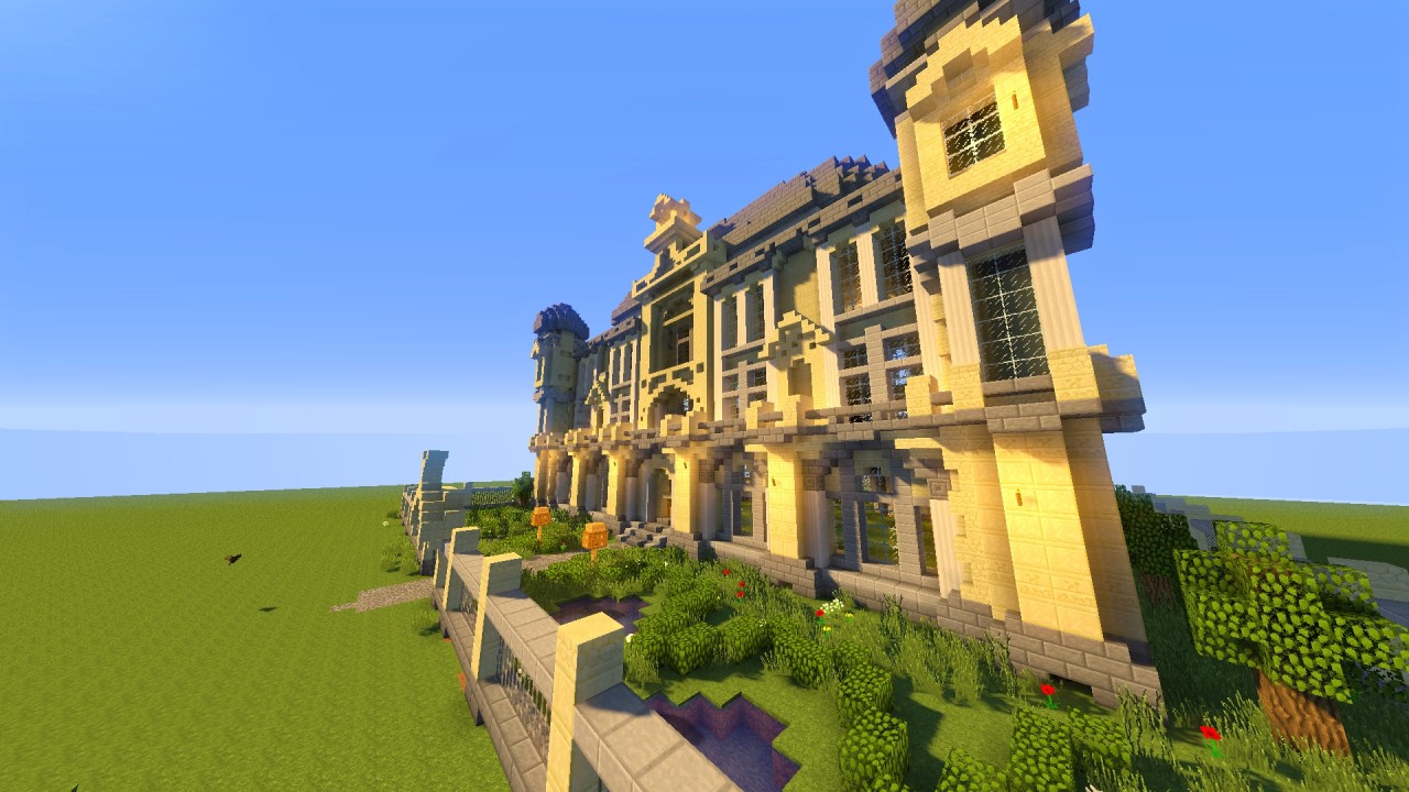 Royal Mansion 1 [+DOWNLOAD] Minecraft Map