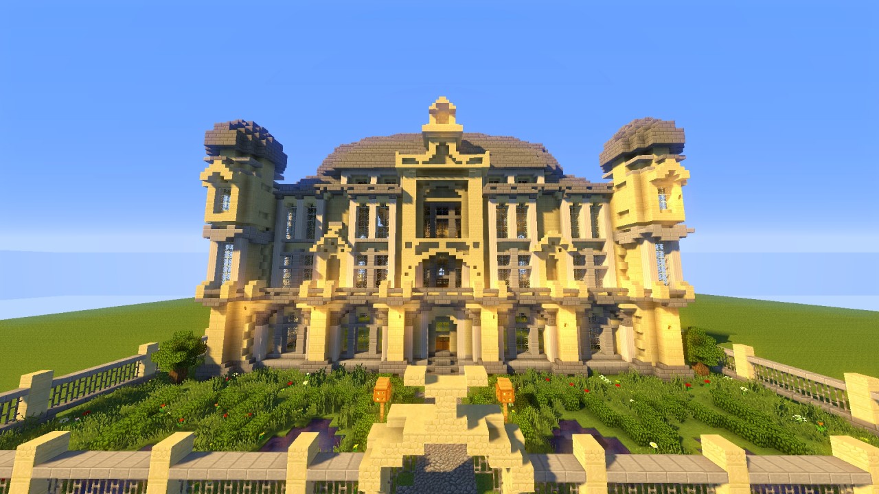Royal Mansion 1 [+DOWNLOAD] Minecraft Map