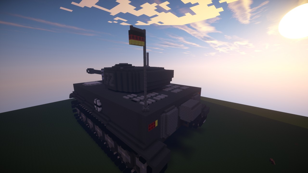 Tank Panzer TIGER 1 Minecraft Map