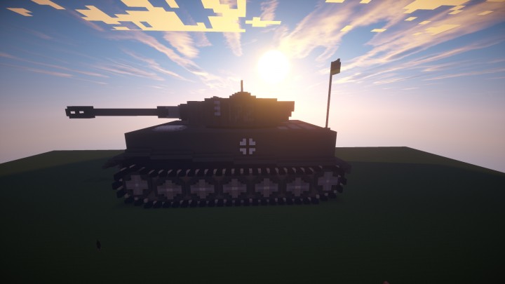 Tank Panzer TIGER 1 Minecraft Map