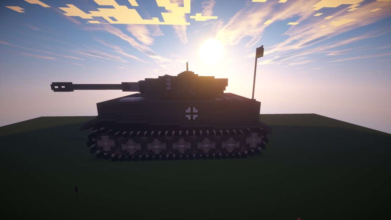 Tank Panzer TIGER 1 Minecraft Map