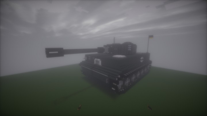 Tank Panzer TIGER 1 Minecraft Map