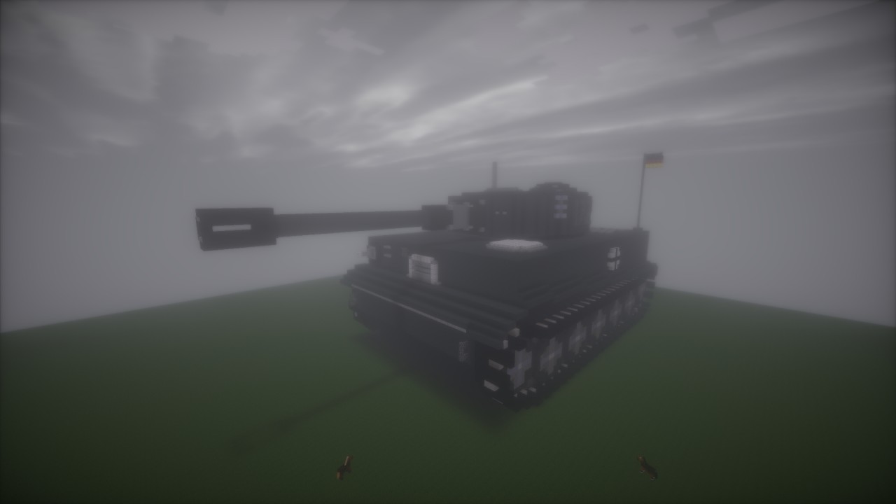 Tank Panzer TIGER 1 Minecraft Map