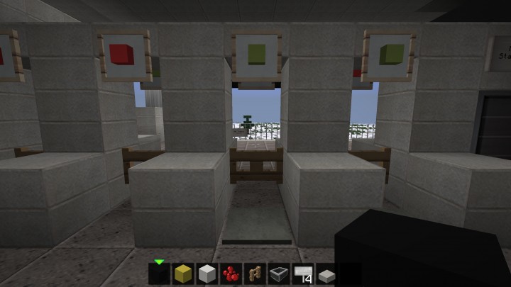 Pine Road Subway Station and Bus Terminal Minecraft Map