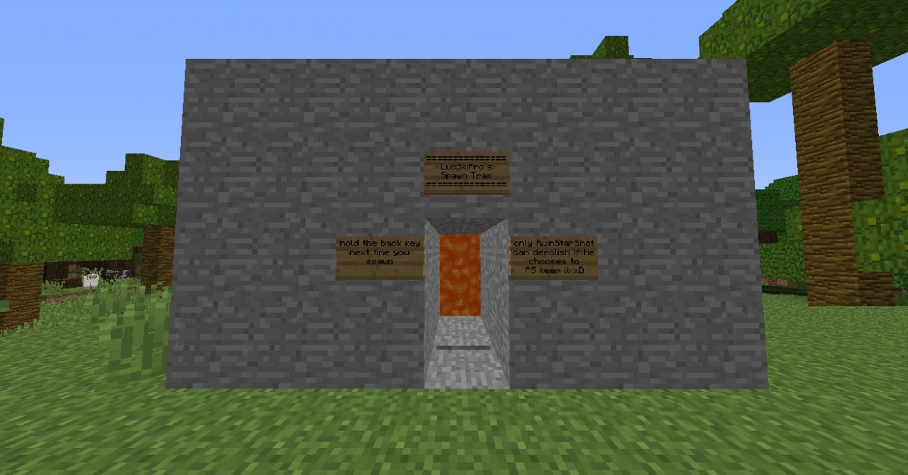 LucSkiPro - Arrow Spawn Trap Minecraft Map