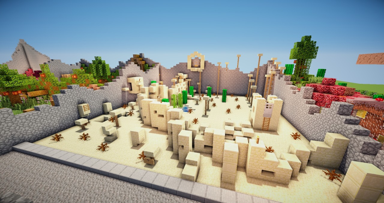 5 Biome Jump | Adventuremap Minecraft Map