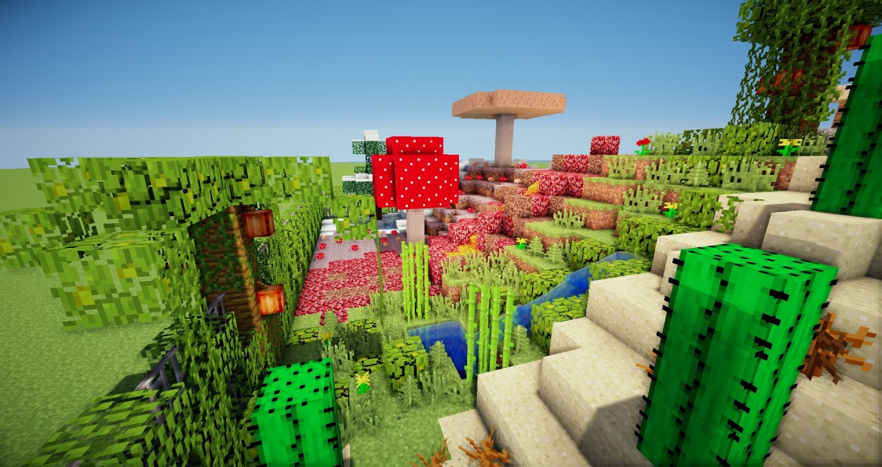 5 Biome Jump | Adventuremap Minecraft Map