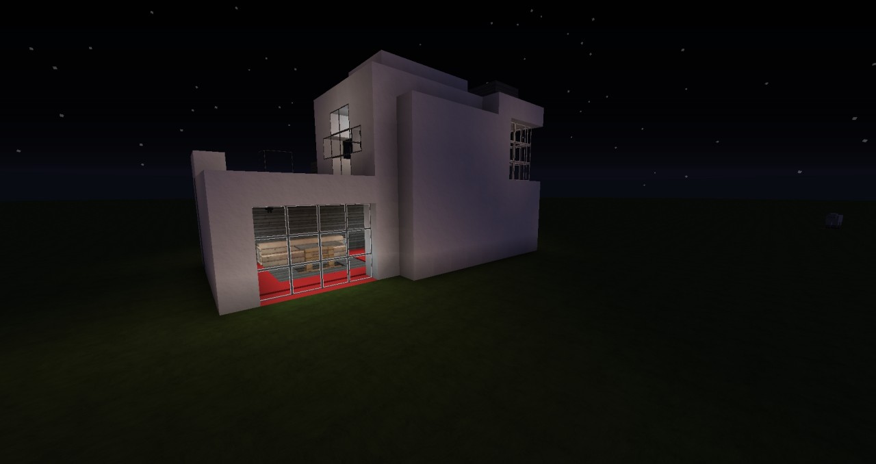 My Newbie Modern house :) Minecraft Map