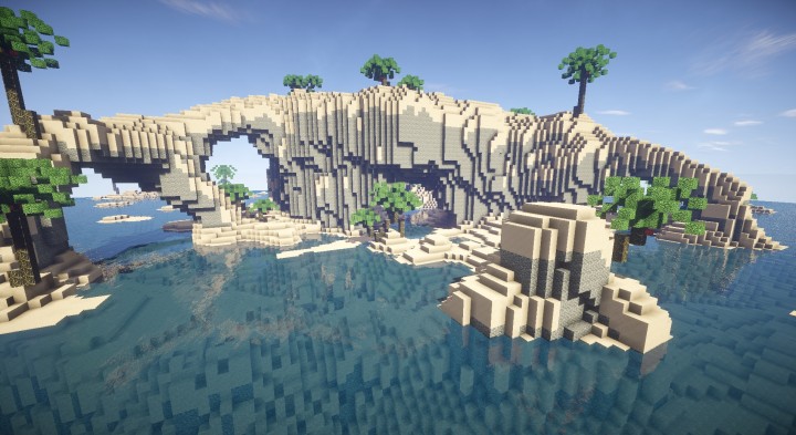 Karibik / Beach Terraform Minecraft Map