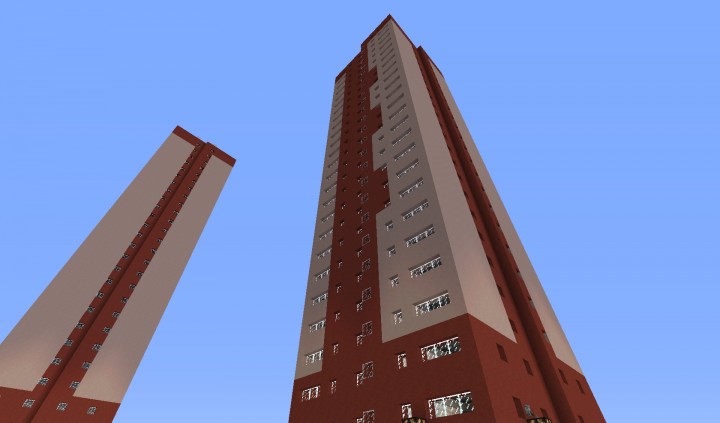 Reidhouse Towerblock Minecraft Map