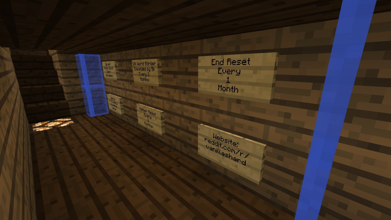 Vanilla Shard Server Minecraft Server