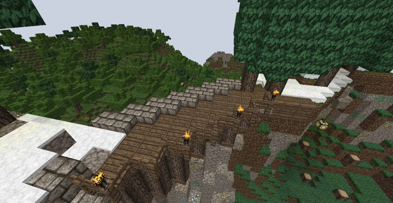 Rustic Quarry and Mineshaft! Minecraft Map