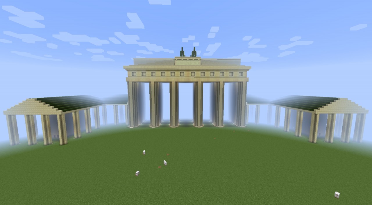 Brandenburger Tor Minecraft Map