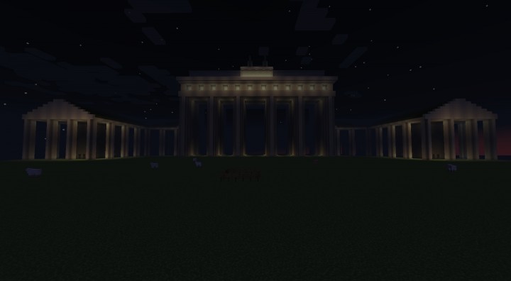 Brandenburger Tor Minecraft Map