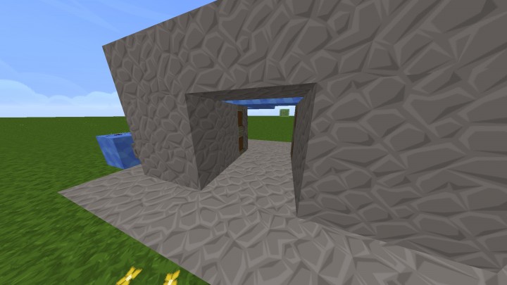 Easy hidden Piston Door ---- Download included!!! Minecraft Map