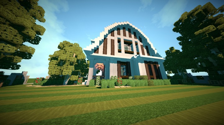 Dutch Colonial House | GBC | 200 Subs | Architecture Minecraft Map