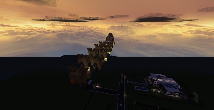 Santa's Sleigh Build Minecraft Map