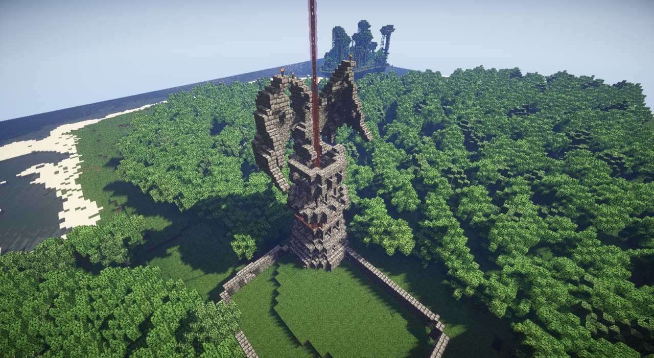 Dragon Tower Of Protection Minecraft Map