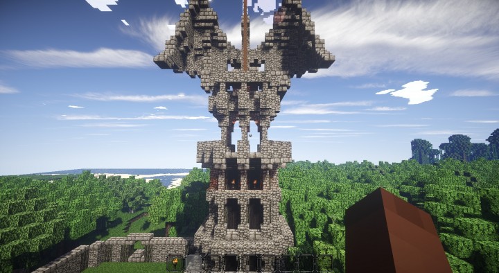 Dragon Tower Of Protection Minecraft Map