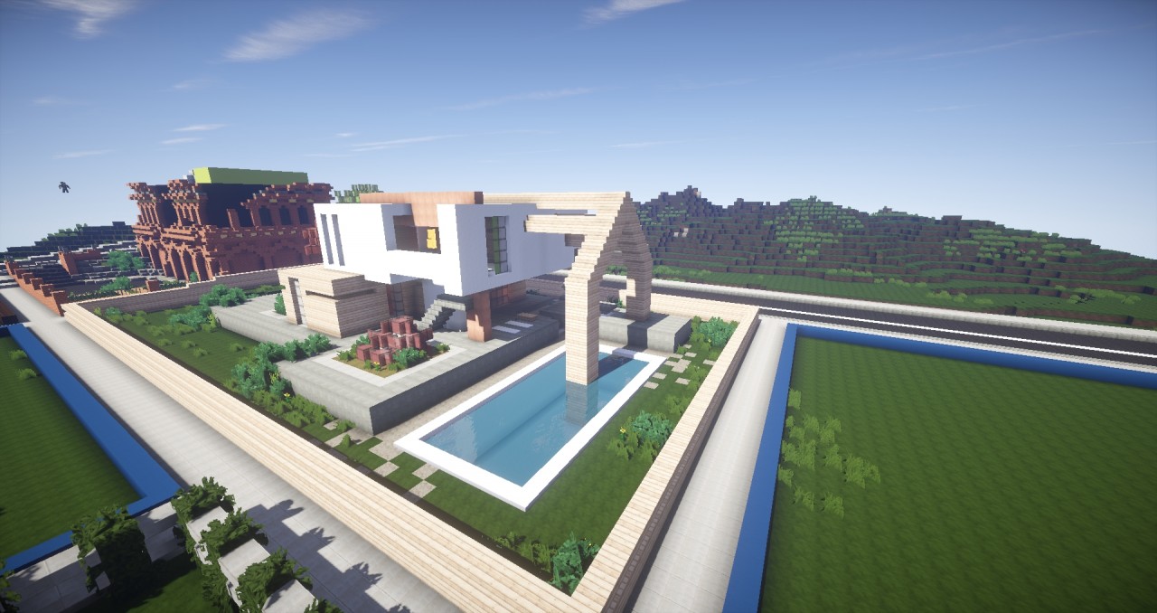 The White Square | Contemporary House | FLAC Minecraft Map