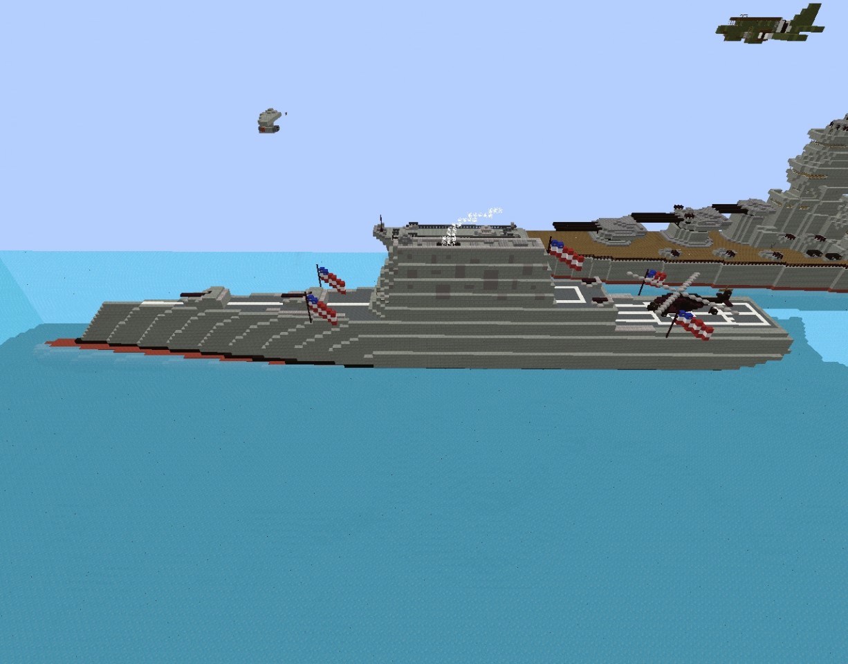 Massive Ocean Fleet Minecraft Map