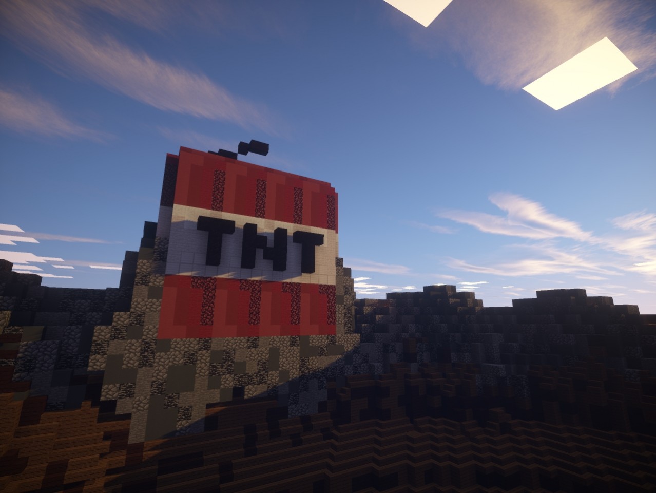 Big minecraft tnt run map! Minecraft Map