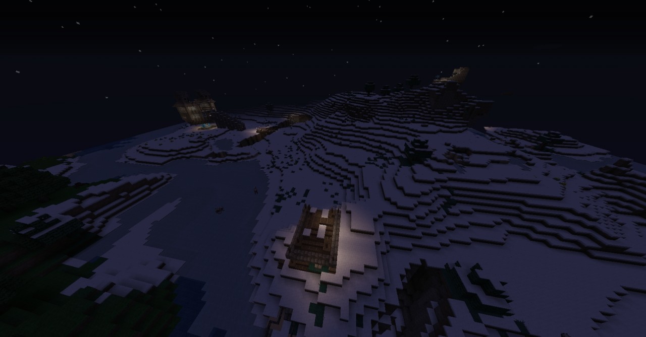 Adventure Map in Open World Minecraft Map