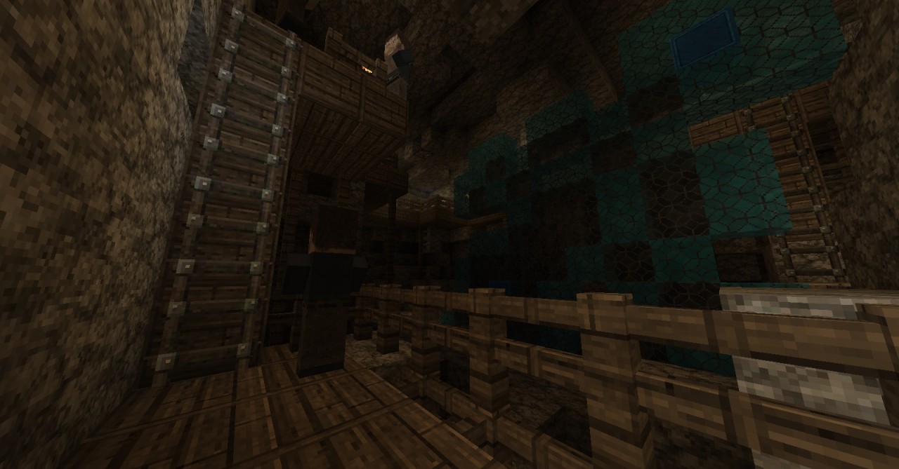 Adventure Map in Open World Minecraft Map